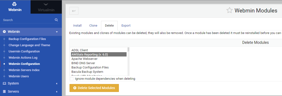 Install or Reinstall AWstats on Webmin or Virtualmin – Adnan Halilovic Blog